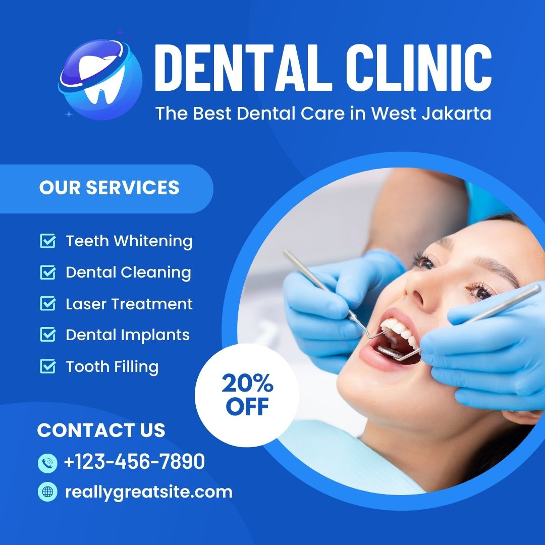 Create Eye-Catching Dentists Social Media Post Templates