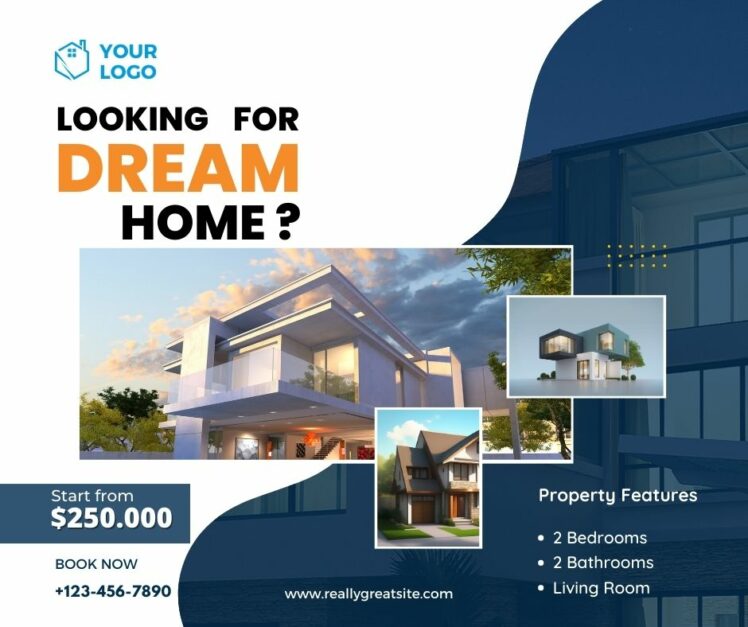 Free Real estate Templates for Social Media Posts (100+ Canva Templates)